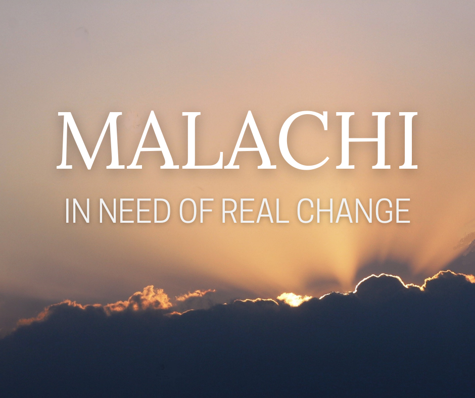 New Sermon Series: Malachi